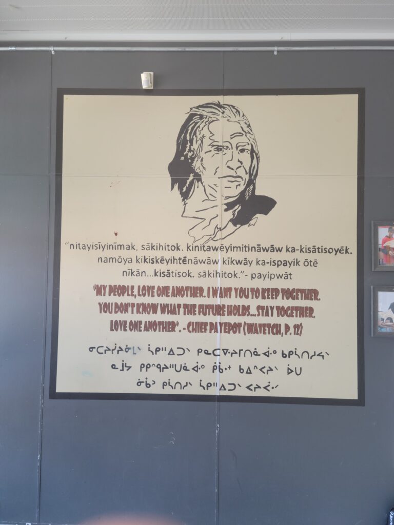 About Us – Chief Payepot School